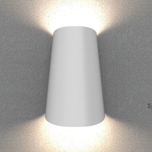 Chiara Tri-Colour LED Outdoor Up/Down Wall Light | Temple & Webster