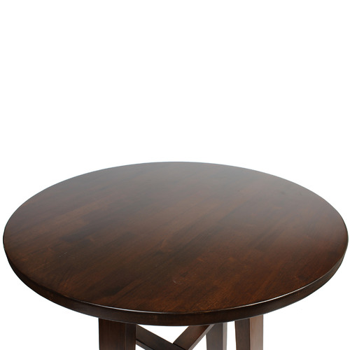 Bright Side Furniture Octavia Rubberwood Bar Table | Temple & Webster