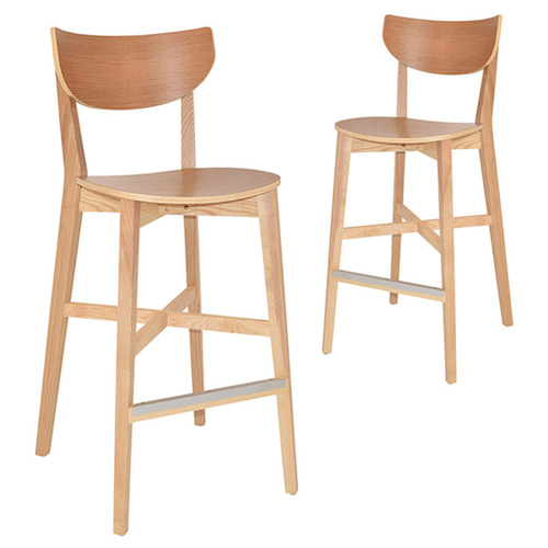 75cm Tobias Bar Stools | Temple & Webster