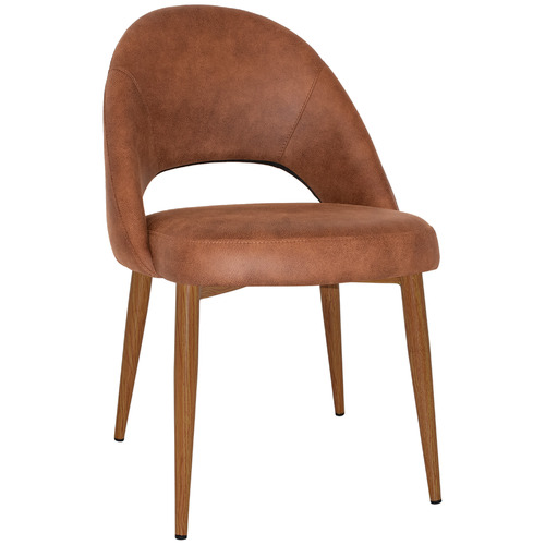 Aeson I Faux Leather Dining Chairs | Temple & Webster