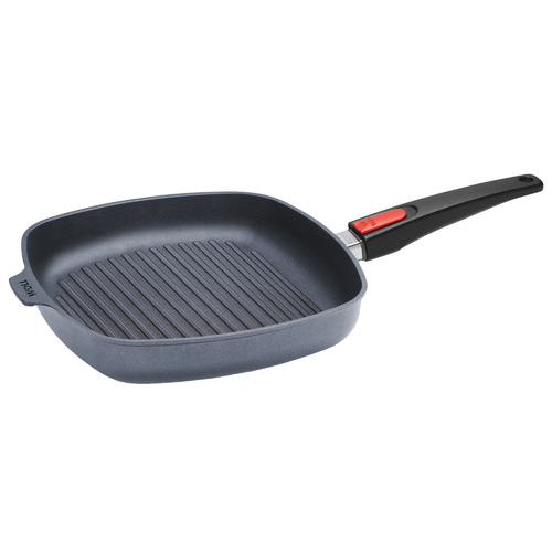 Diamond Lite 28cm Aluminium Induction Grill Pan | Temple & Webster