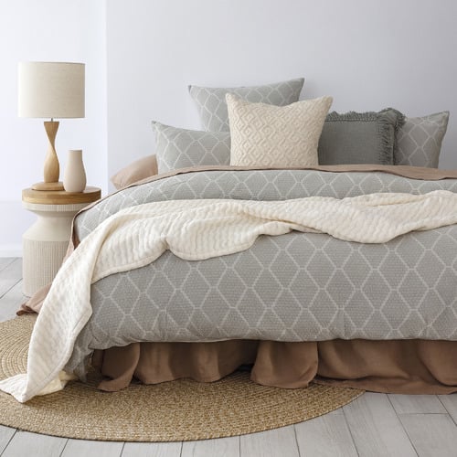 Bambury Elmer Cotton Quilt Cover Set | Temple & Webster