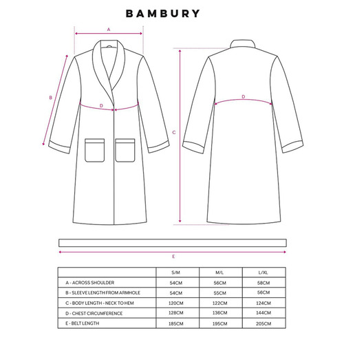Bambury Sage Microplush Bath Robe | Temple & Webster