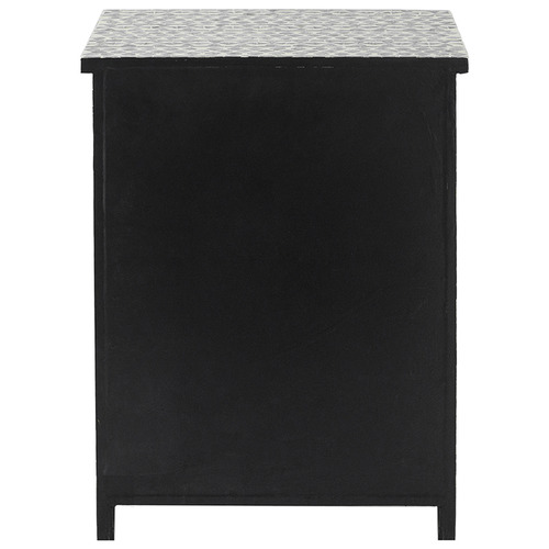 The Decor Store Santa Fe Shell Inlay Side Table | Temple & Webster