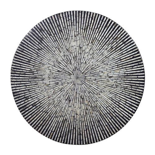 The Decor Store Barbara Round Capiz Shell Coffee Table | Temple & Webster
