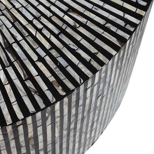 The Decor Store Barbara Round Capiz Shell Coffee Table | Temple & Webster