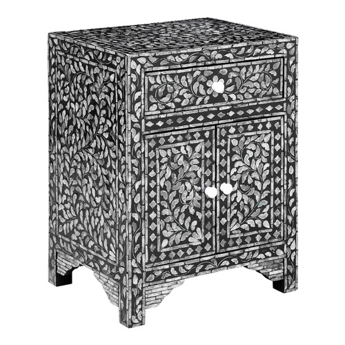 The Decor Store Hamilton Capiz Shell Side Table | Temple & Webster