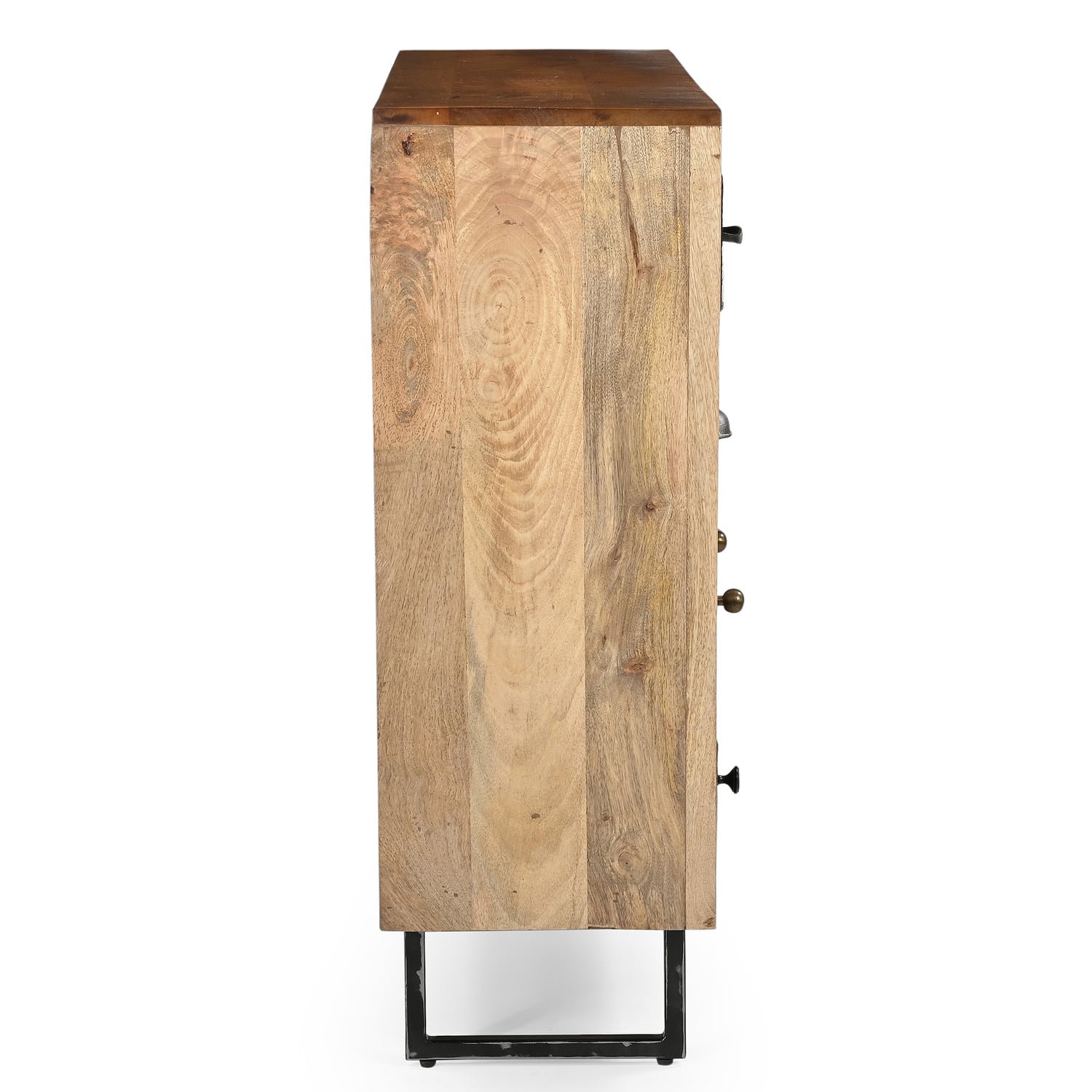 The Decor Store Natural Sunny Cowhide Chest of Drawers | Temple & Webster