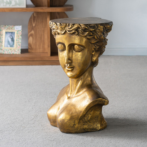 The Decor Store Elena Face Side Table | Temple & Webster