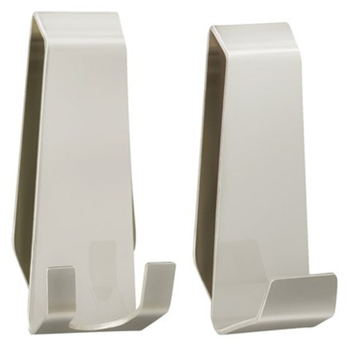 2 Piece Facet Stainless Steel Hook Set | Temple & Webster