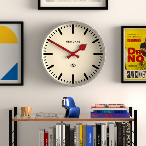 Newgate Newgate Universal Railway Dial Wall Clock | Temple & Webster