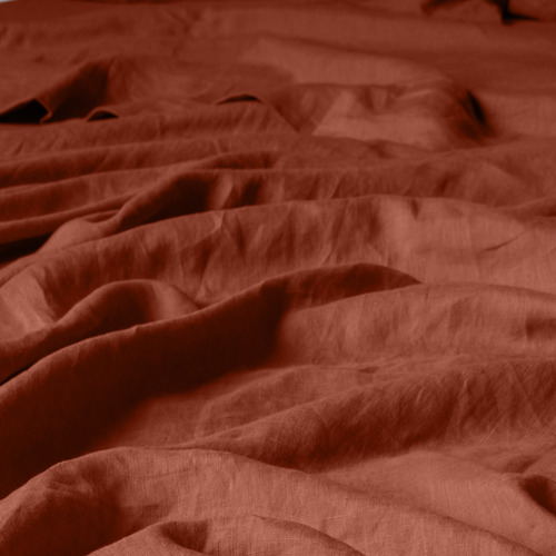 Campana Collective Solid French Linen Sheet Set | Temple & Webster