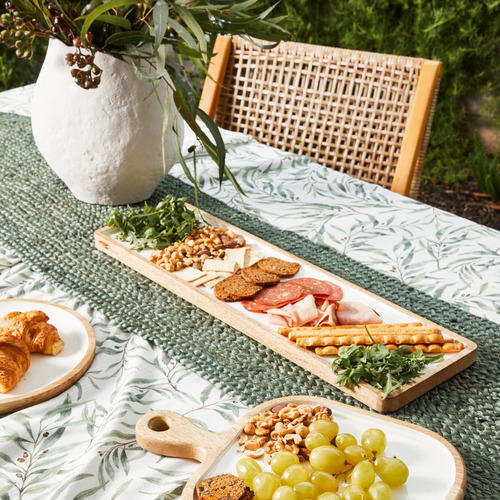 Campana Collective Madden Oval Jute Table Runner | Temple & Webster