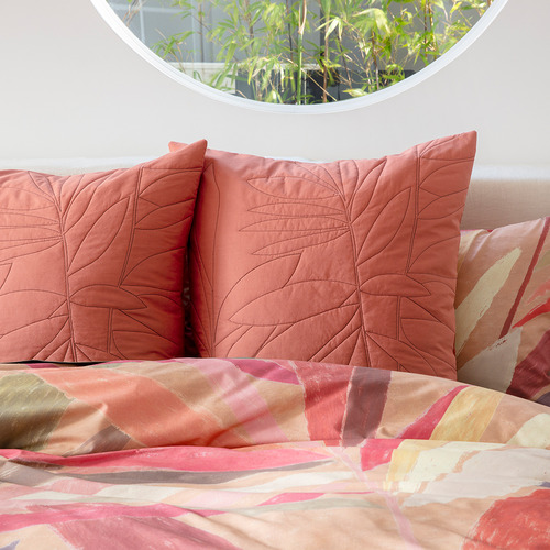 Kas Alberto Cotton Quilt Cover Set | Temple & Webster