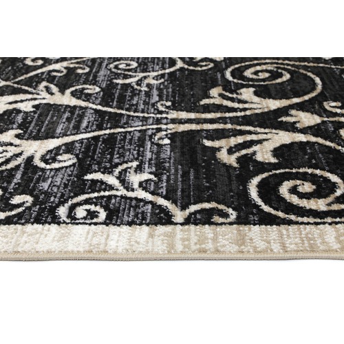Lifestyle Floors Black Arya Classic Rug | Temple & Webster