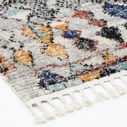 Lifestyle Floors Multi-Coloured Meknes Boho Moroccan Rug | Temple & Webster