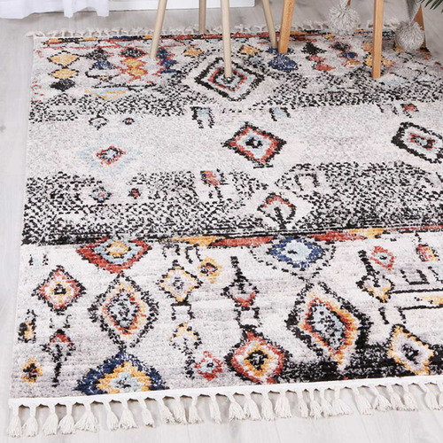 Lifestyle Floors Multi-Coloured Meknes Boho Moroccan Rug | Temple & Webster