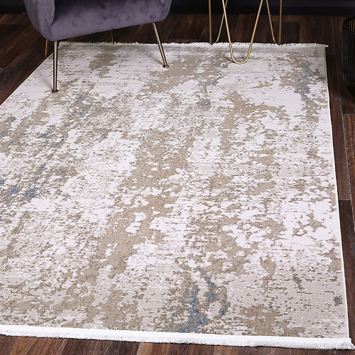 Lifestyle Floors Beige Sand Abstract Rug | Temple & Webster