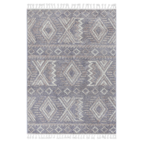 Grey Safi Boho Moroccan Rug | Temple & Webster