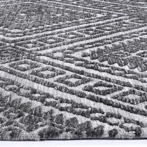 Grey Lucia Hand-Tufted Rug | Temple & Webster