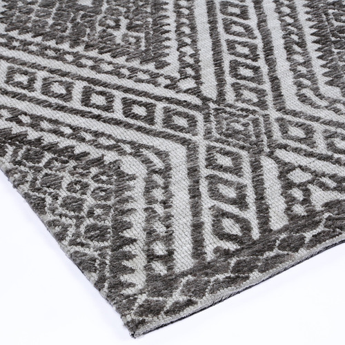 Grey Lucia Hand-Tufted Rug | Temple & Webster