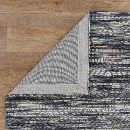 Avoca Chevron V Hand-Knotted Wool-Blend Rug | Temple & Webster