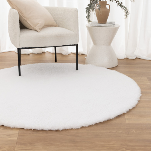 Lifestyle Floors White Lewin Round Rug | Temple & Webster