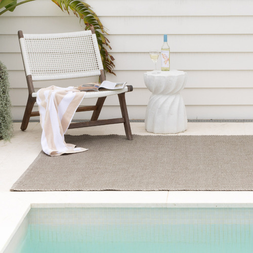 Lifestyle Floors Taupe Milford Indoor/Outdoor Rug | Temple & Webster