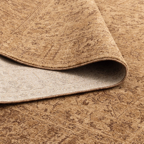 Mustard Caitlin Distressed Rug | Temple & Webster