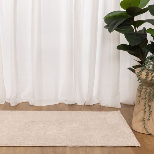 Lifestyle Floors Heritage Monochrome Distressed Border Runner | Temple ...
