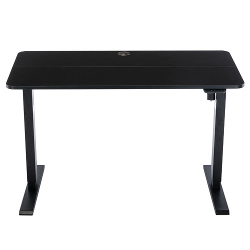 Corner Office Fenge Electric Sit & Stand Desk with USB Charging Port ...