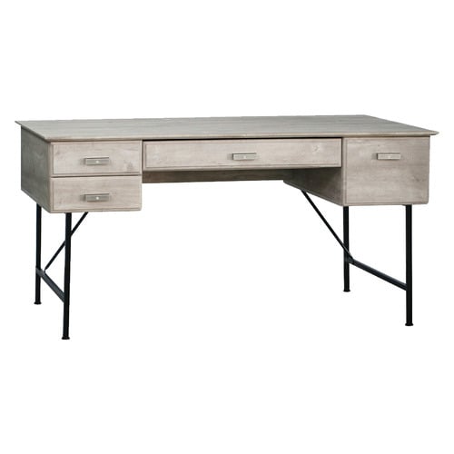 Corner Office Elle 4 Drawer Writing Desk | Temple & Webster