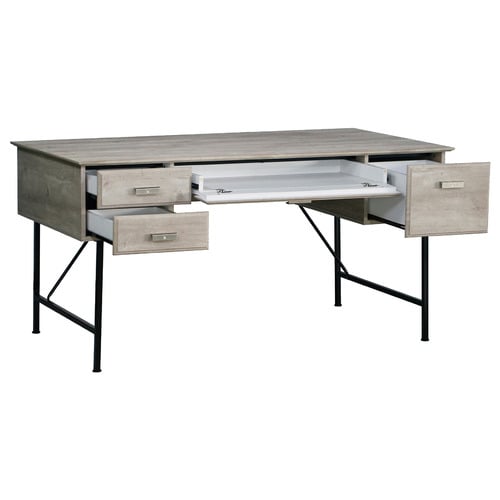 Corner Office Elle 4 Drawer Writing Desk | Temple & Webster