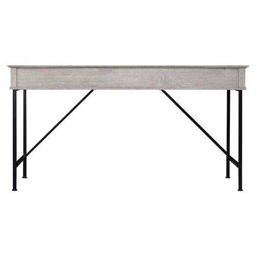 Corner Office Elle 3 Drawer Writing Desk | Temple & Webster