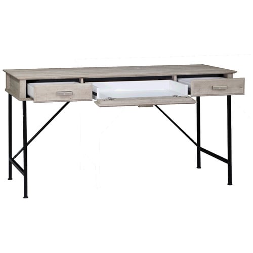 Corner Office Elle 3 Drawer Writing Desk | Temple & Webster