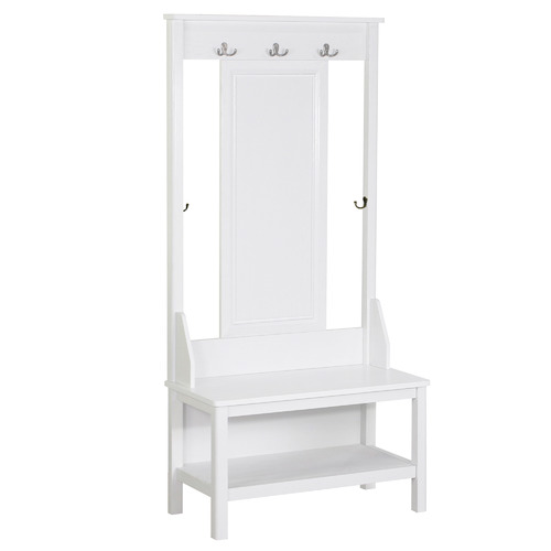 Corner Office Hinton 2 Tier Hall Tree | Temple & Webster