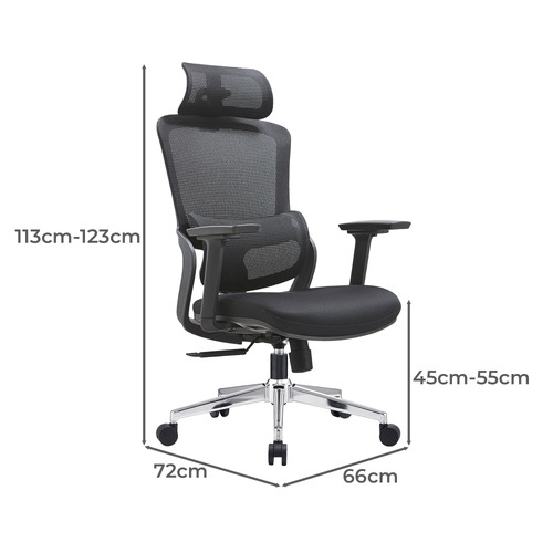 Evert High Back Executive Chair | Temple & Webster