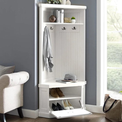 Corner Office Verity Corner Hall Tree | Temple & Webster