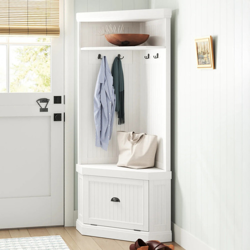 Corner Office Verity Corner Hall Tree | Temple & Webster