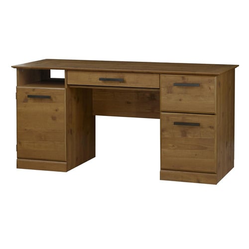 Corner Office Augusta 3 Drawer Desk | Temple & Webster