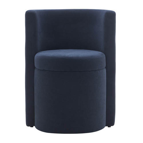 Navy Benson Accent Chair | Temple & Webster