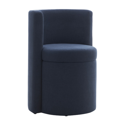 Navy Benson Accent Chair | Temple & Webster