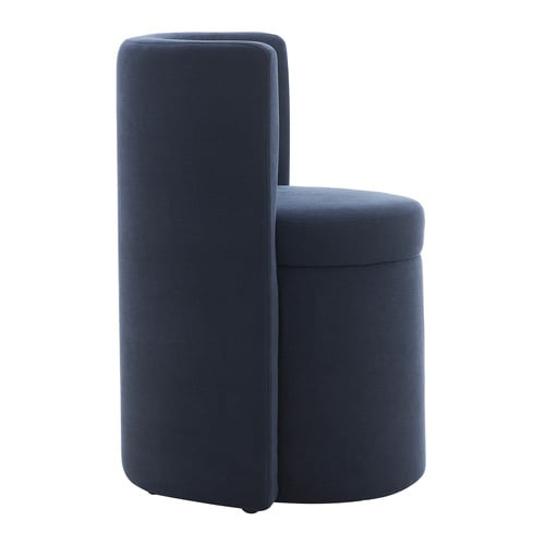 Navy Benson Accent Chair | Temple & Webster