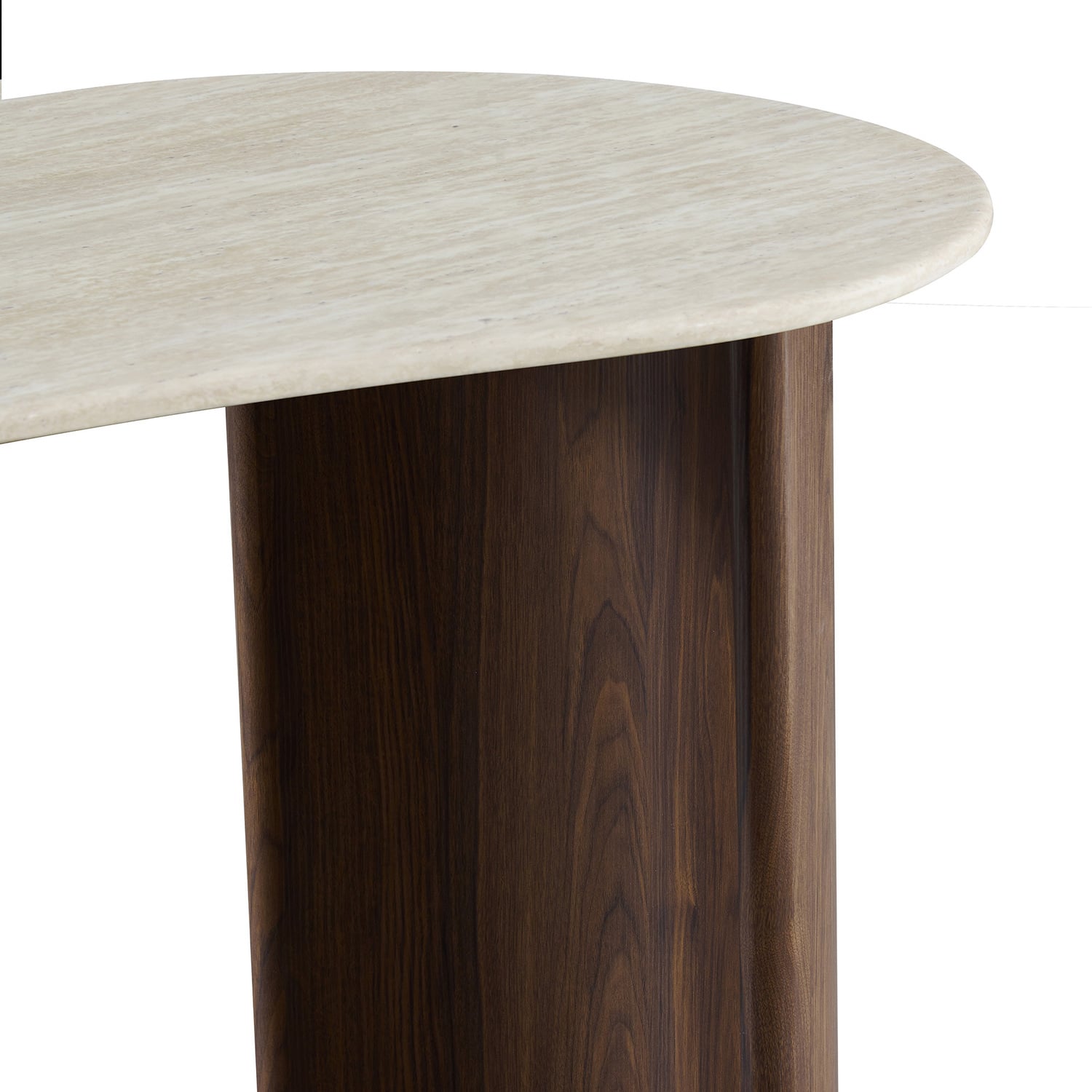 Callie Travertine-Look Writing Desk | Temple & Webster