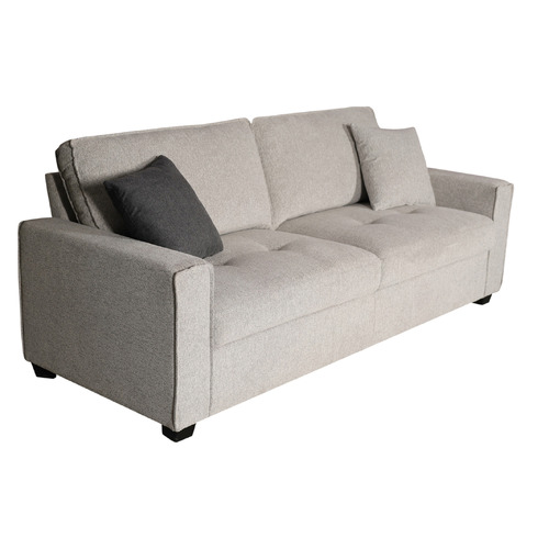 Sami 3 Seater Upholstered Sofa | Temple & Webster