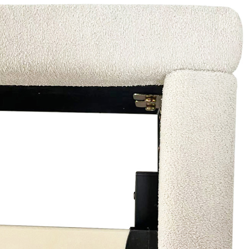 Southern Stylers Aki Upholstered Bed with Drawers | Temple & Webster