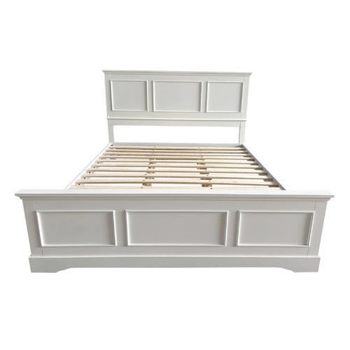 Southern Stylers White Calia Bed Frame | Temple & Webster