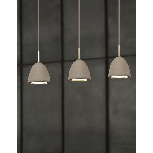 Fabrizia Lighting Concrete Pendant (Single Pendant only) | Temple & Webster