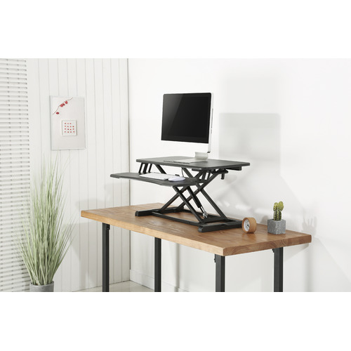 Ergovida Manual Desk Riser | Temple & Webster