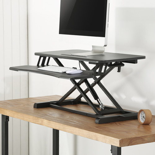 Ergovida Manual Desk Riser | Temple & Webster